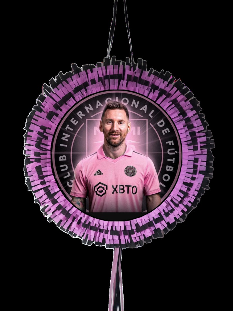 Birthday Pinata Messi Miami Argentina Party Supplies - Etsy