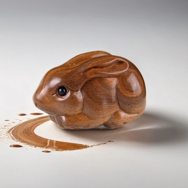 Rabbit Figurine - Etsy