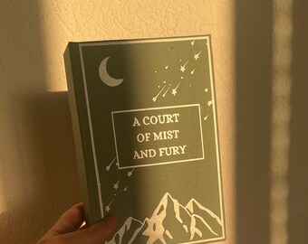 A Court of Mist and Fury Rebound Book Special Edition ACOMAF, Hand Made ...