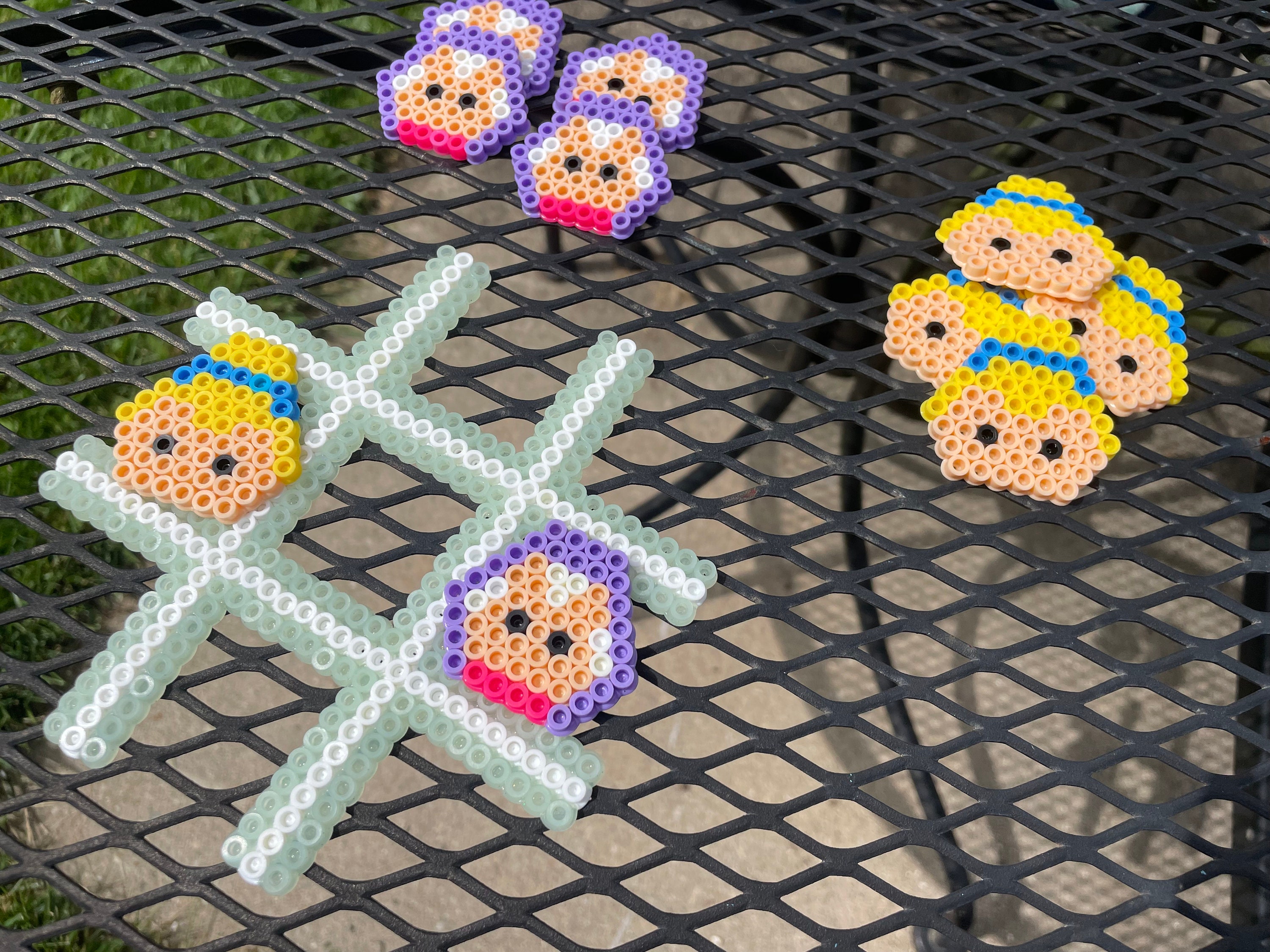 Disney Perler Bead Tic-tac-toe Boards - Etsy