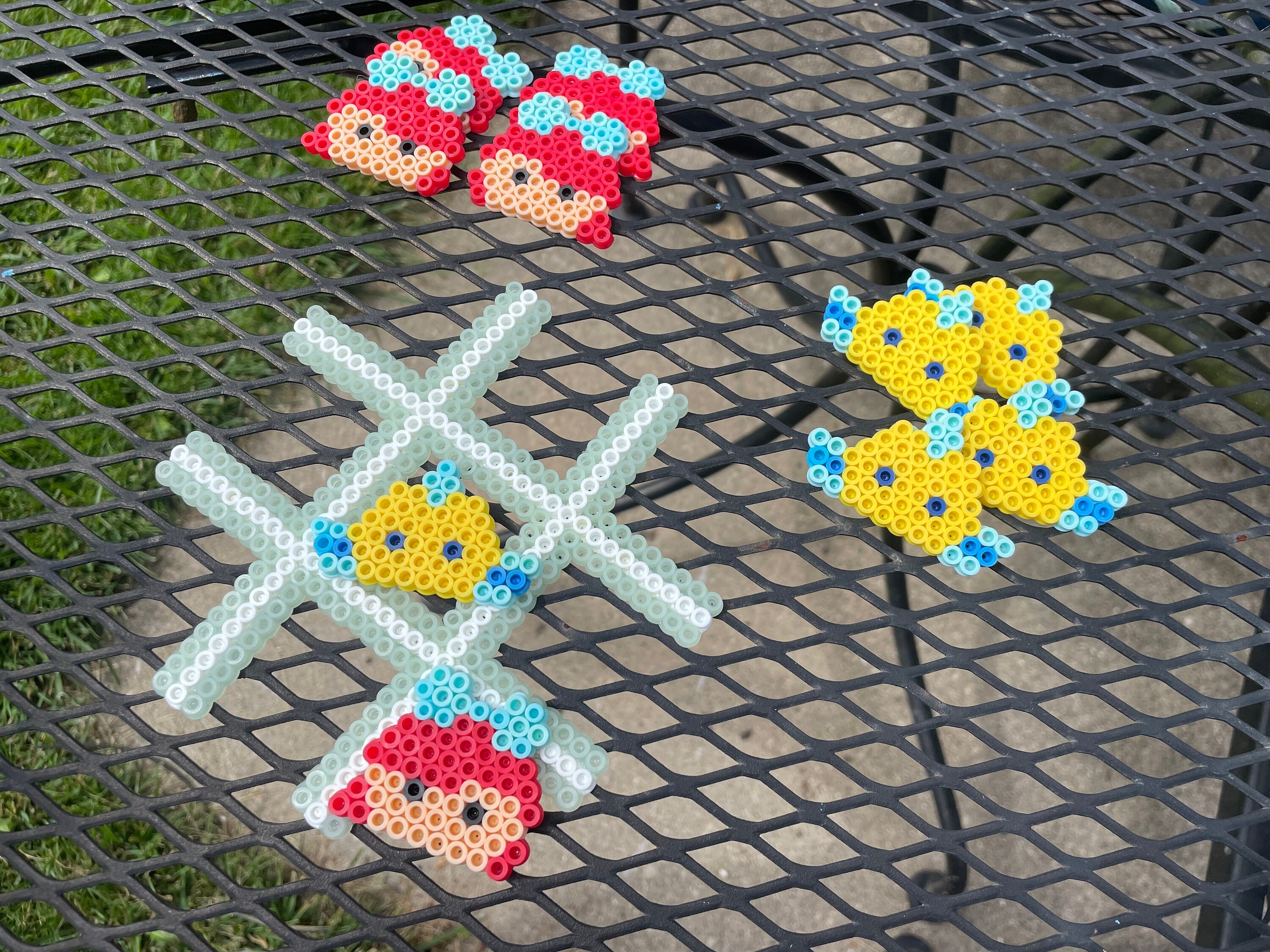 Disney Perler Bead Tic-tac-toe Boards - Etsy