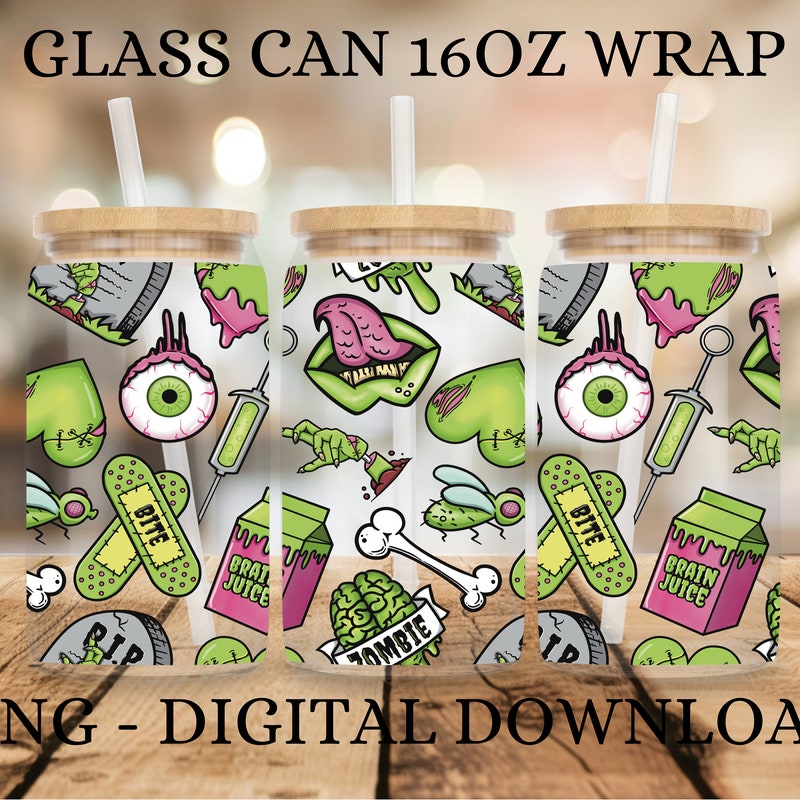 Zombie Glass - Etsy