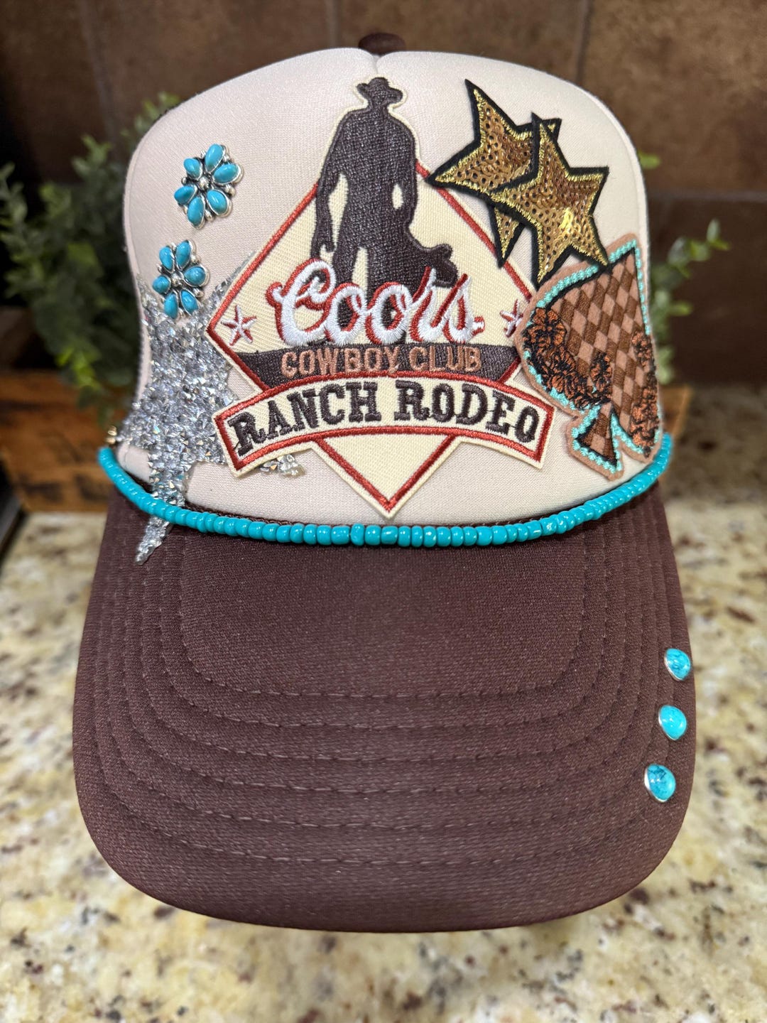 Coors Cowboy Club Ranch Rodeo Custom Trucker Patch Hat - Etsy