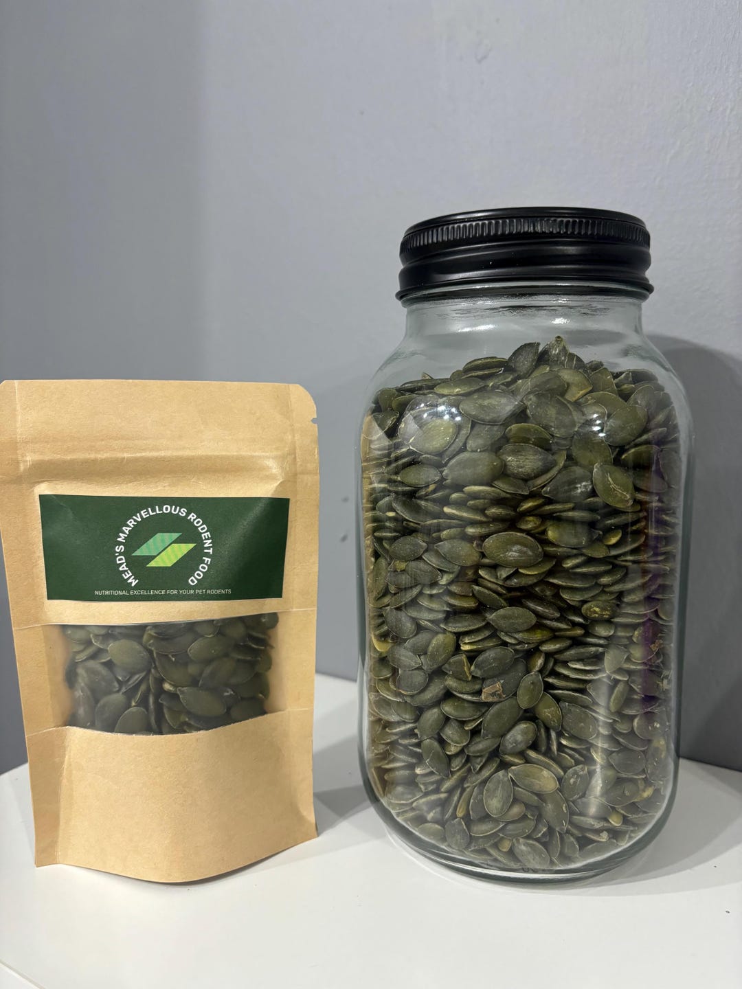 Pumpkin Seeds Treats 50g Suitable for All Pet Rodents. Superb Human ...