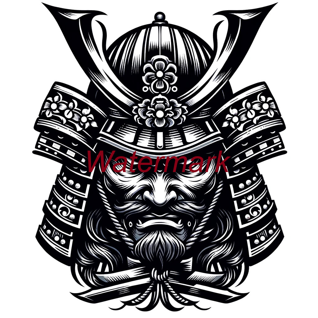 Samurai, Samurai Mask, Svg, Vector Art - Etsy