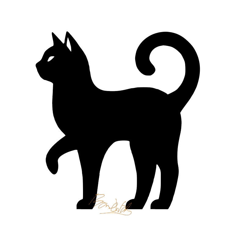 SVG, Vector Art, Cat Image - Etsy