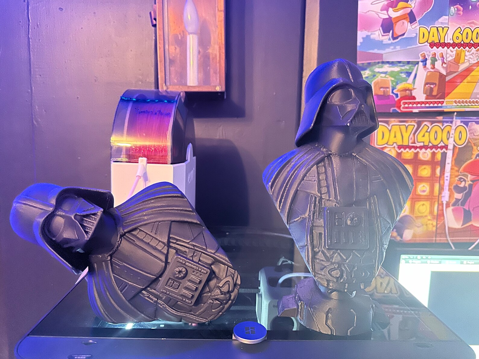 Custom 3d Printed Darth Vader Bust - Etsy