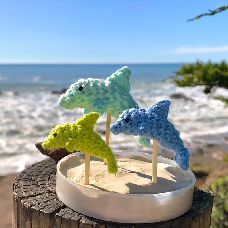 Dolphin Crochet - Etsy