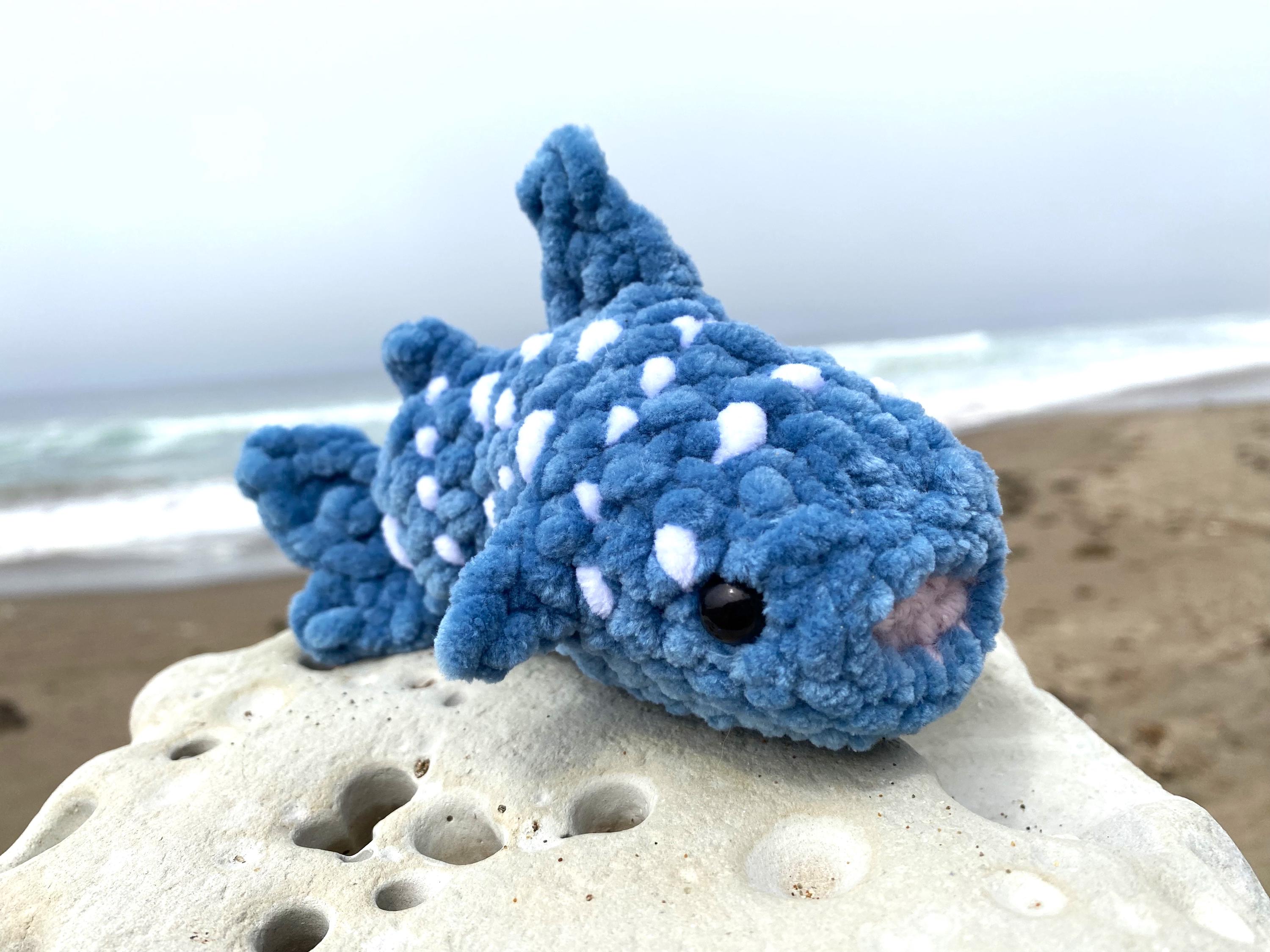 NO-SEW Mini Whale Shark Crochet PDF Pattern - Etsy