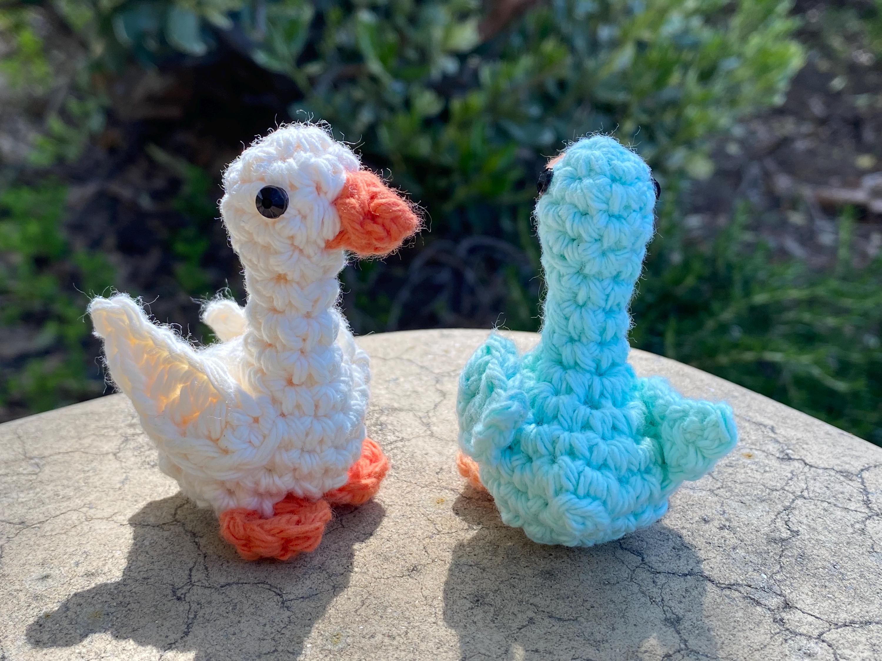 NO-SEW Mini Goose Crochet PDF Pattern - Etsy