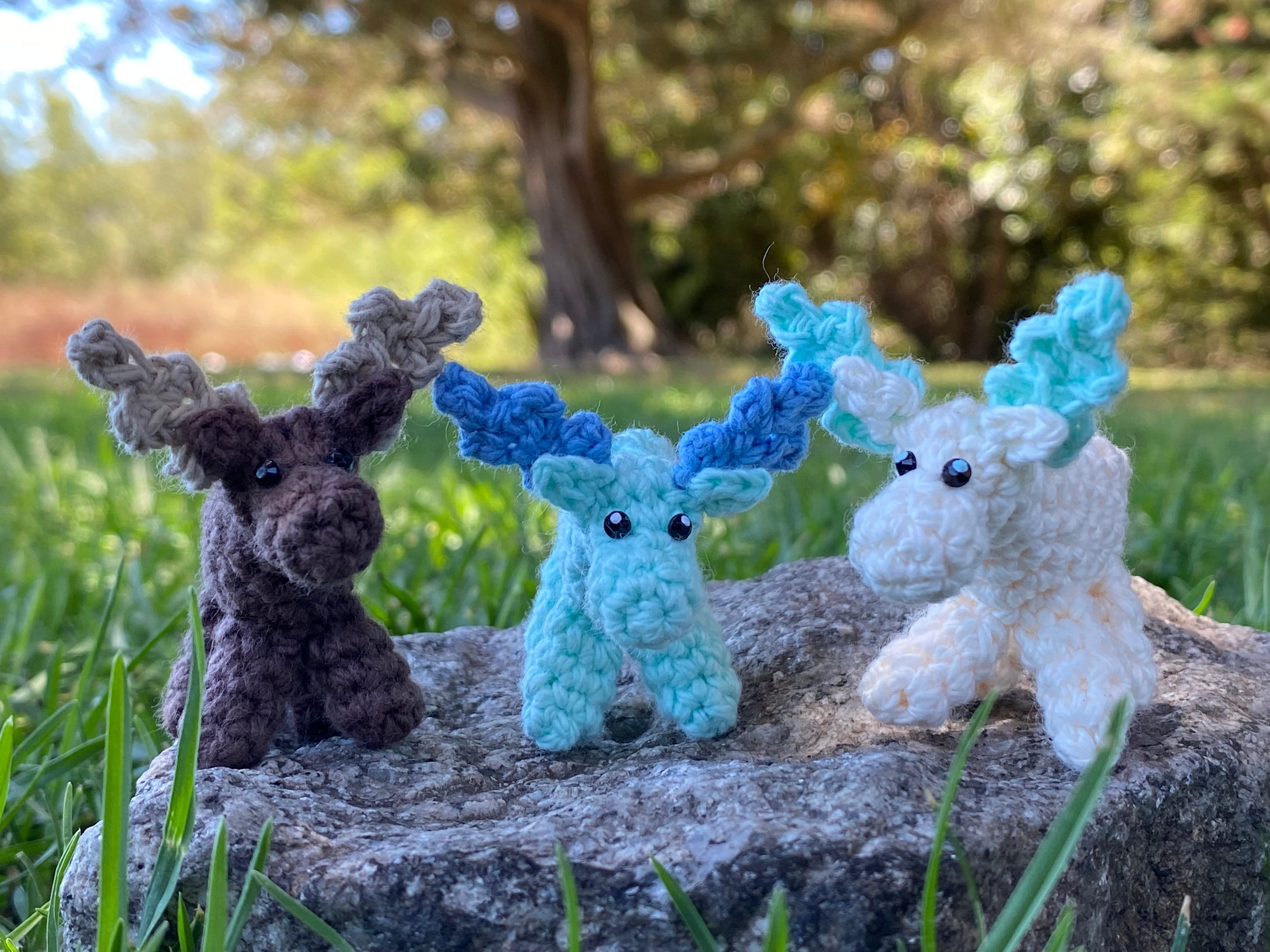 NO-SEW Mini Moose Crochet PDF Pattern - Etsy