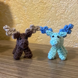 NO-SEW Mini Moose Crochet PDF Pattern - Etsy
