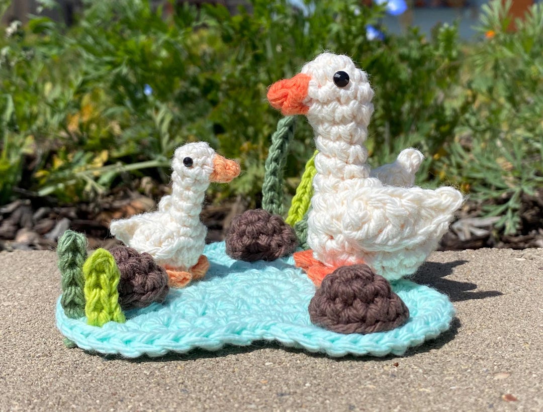 NO-SEW Mini Goose Crochet PDF Pattern - Etsy