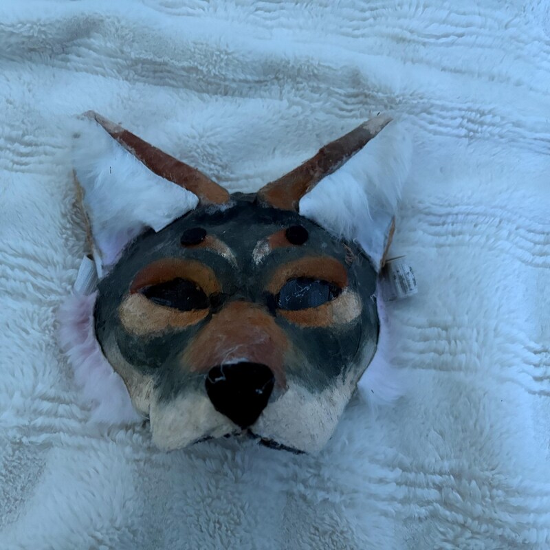 Therian Mask Coyote - Etsy
