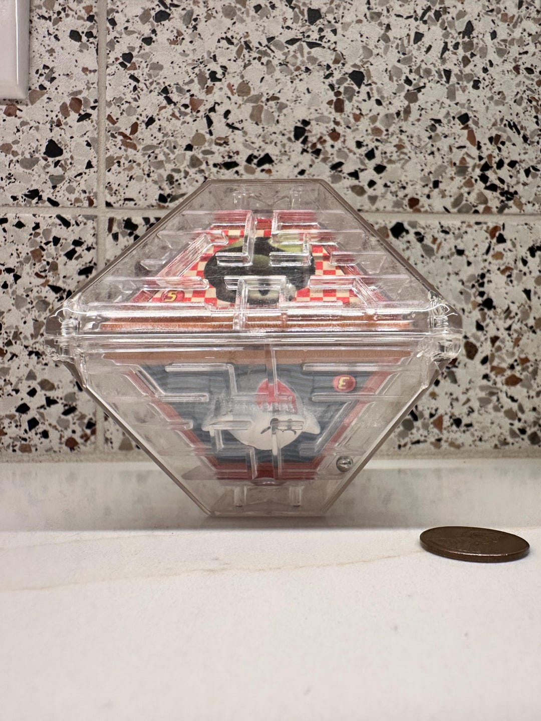 Nintendo Super Mario 64 Plastic Ball Maze Game Toy 1997 Applause Taco ...