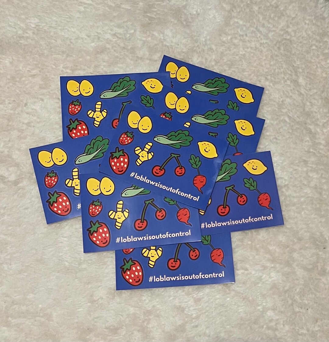 Grocery Sticker Sheet Bundle - Etsy