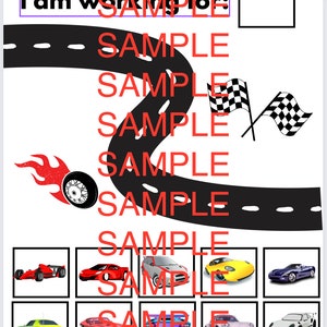 Race Car Token Board ABA Token Economy Visual Aid Token System - Etsy