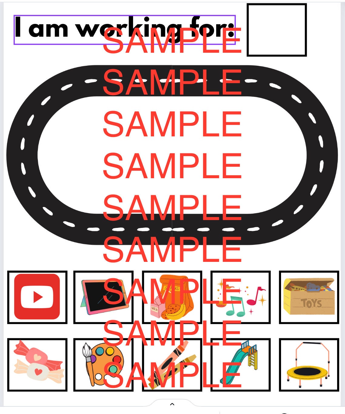 Race Car Token Board ABA Token Economy Visual Aid Token System - Etsy