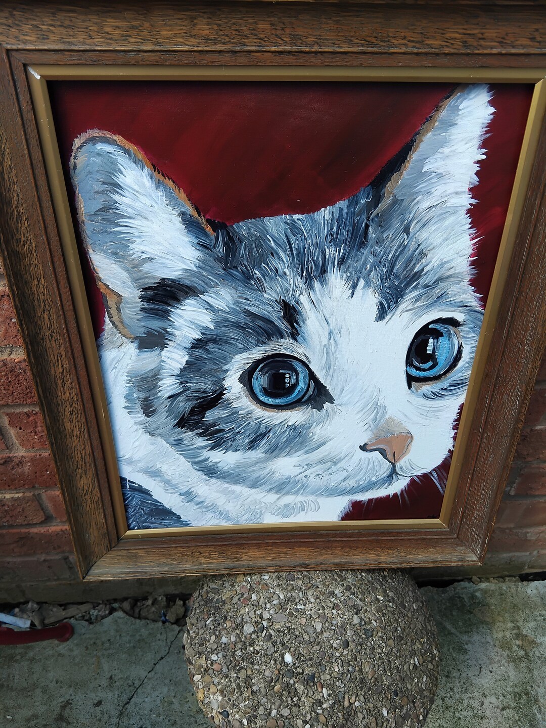 Molly the Cat Original Painting - Etsy