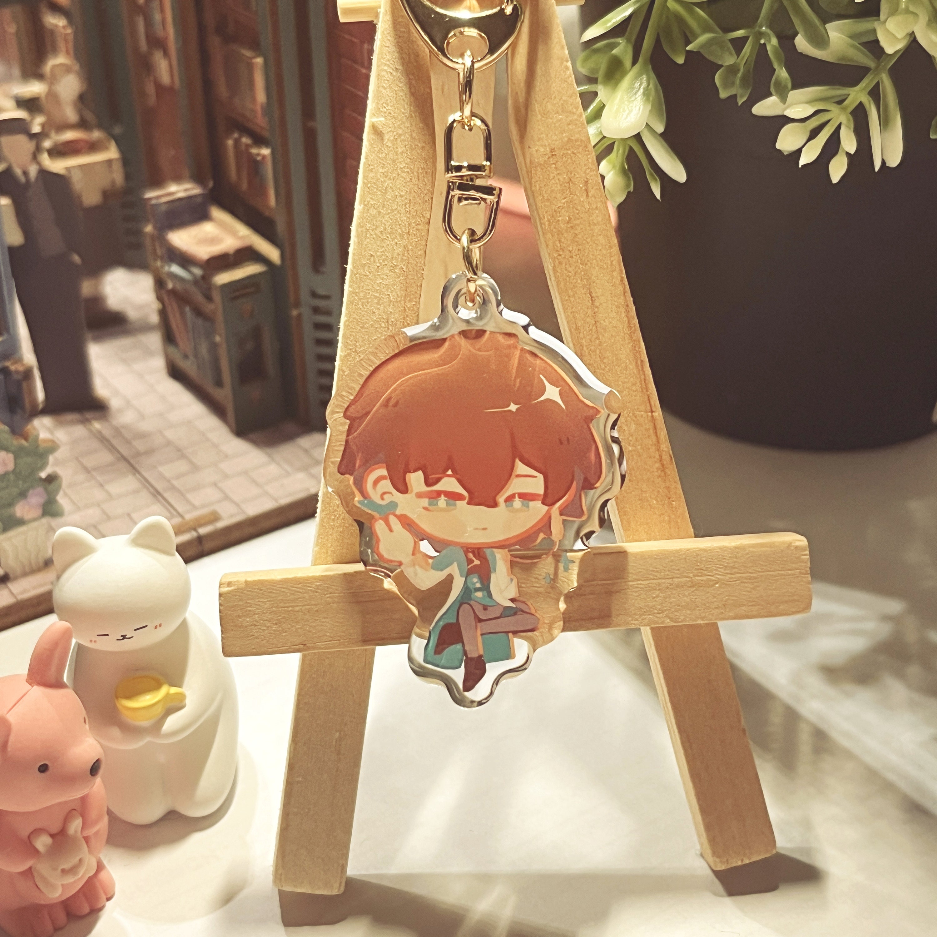 Honkai: Star Rail Astral Express Trio Keychains || Dan Heng March 7th ...