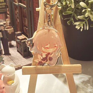 Honkai: Star Rail Astral Express Trio Keychains || Dan Heng March 7th ...