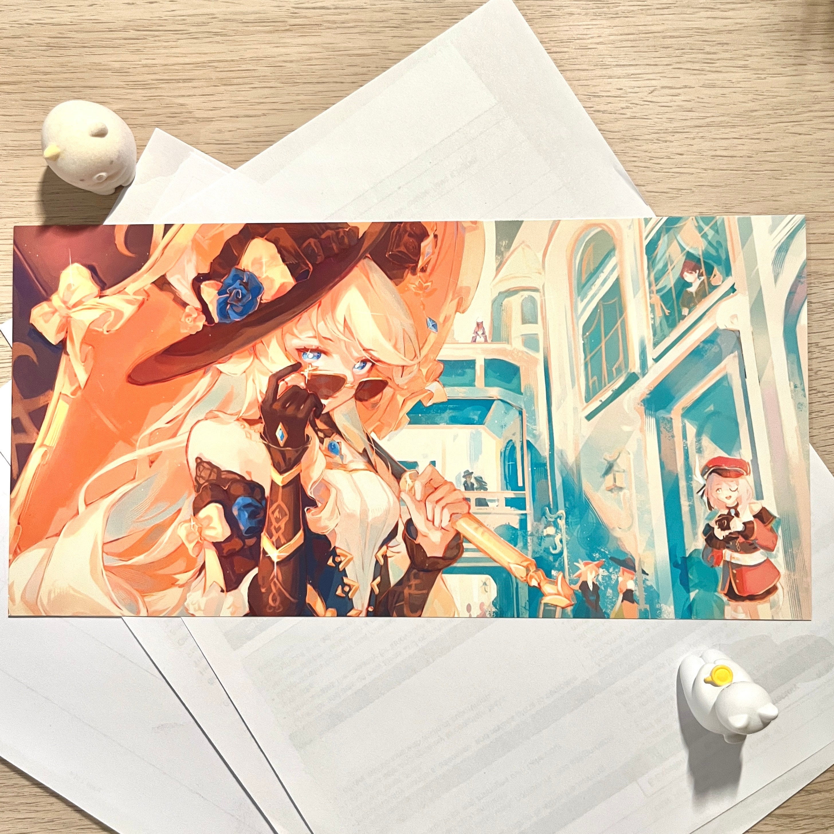 Navia Art Print Genshin Impact Fontaine - Etsy