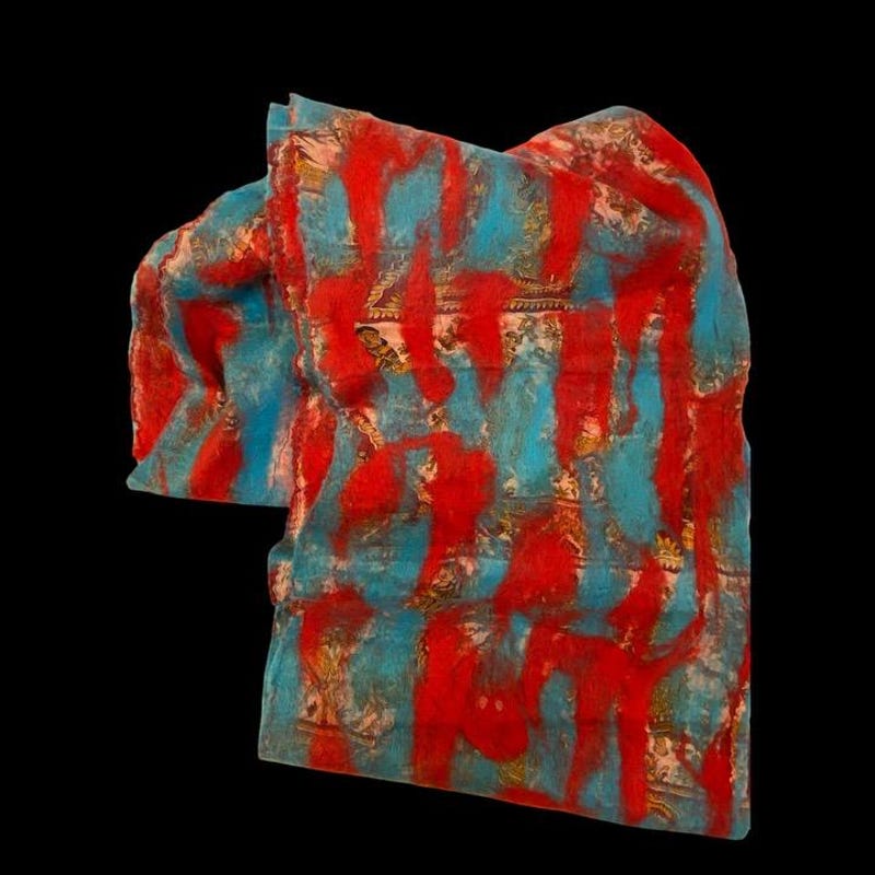Nuno Felted Silk - Etsy
