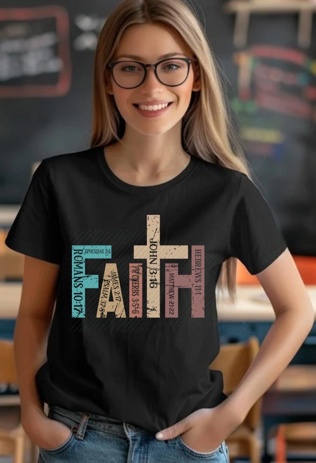 Faith Bible Verses DTF Ready to Lre - Faith DTF Transfers Ready to ...