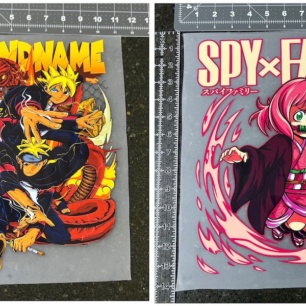 Anime Dtf Sheet - Etsy