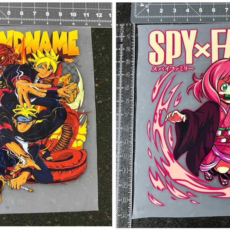 Anime Heat Transfer - Etsy