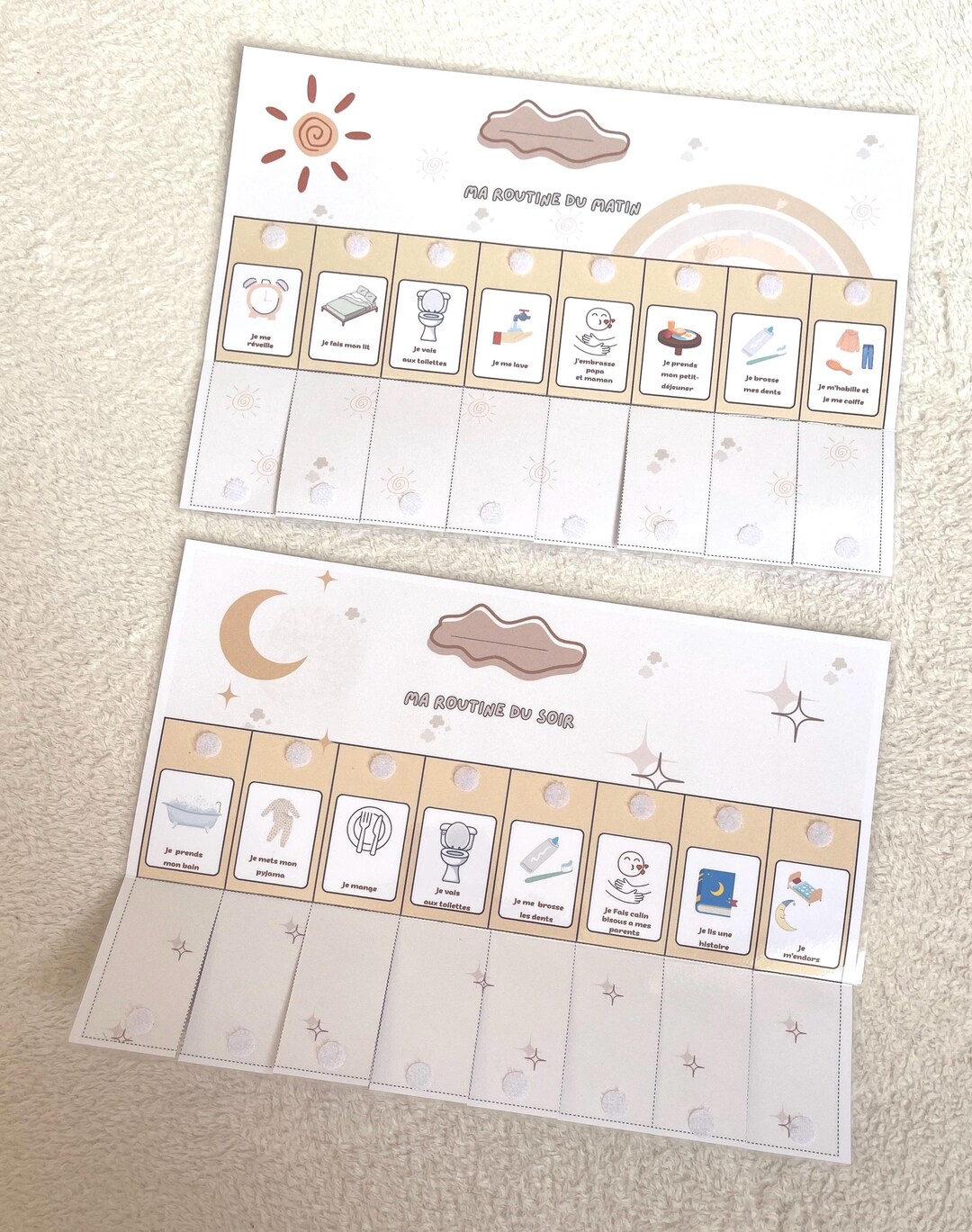 PDF Morning and Evening Routine for Kids - Etsy