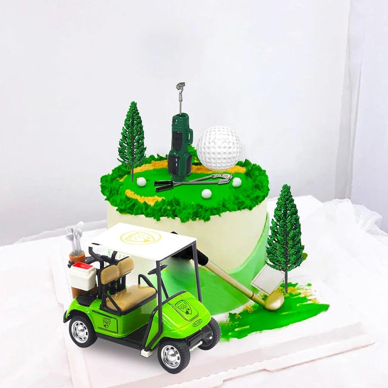 Golf Cake Topper - Etsy