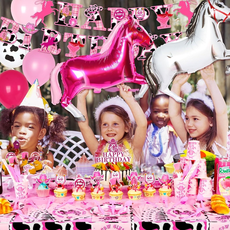 Cowgirl Themed Party Decorations, Disco Cowgirl Party Supplies Include ...