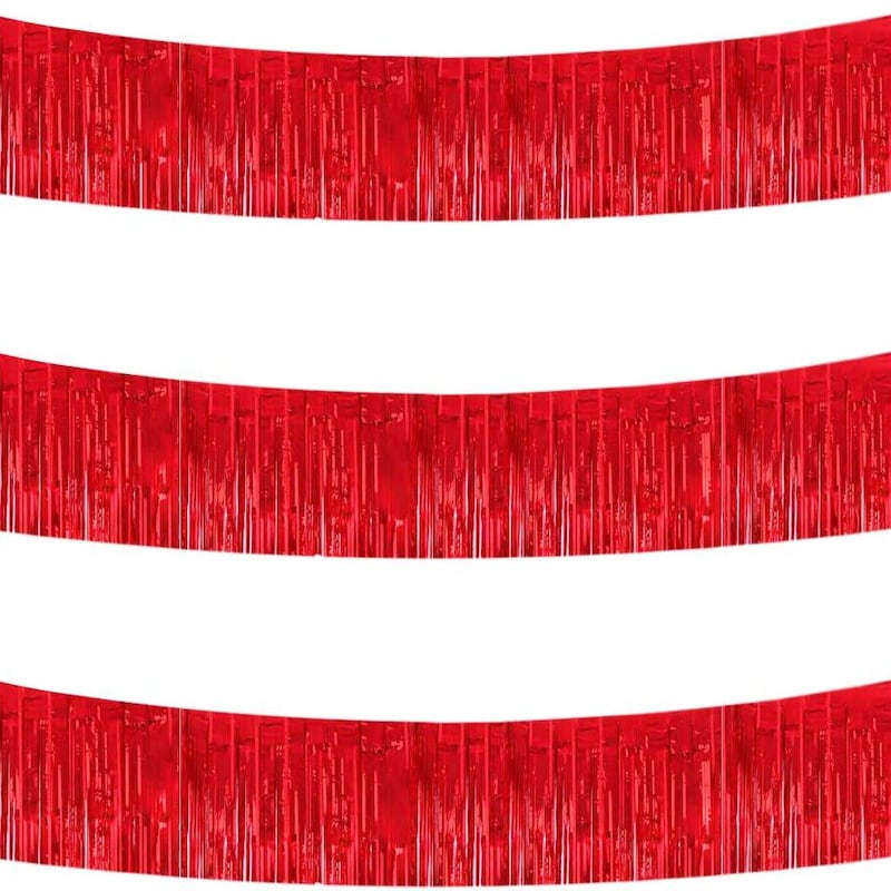 Tinsel Streamer Garland - Etsy