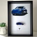 Framed Car Wall Art Koenigsegg Gemera 3D Model Car Artwork Automotive ...