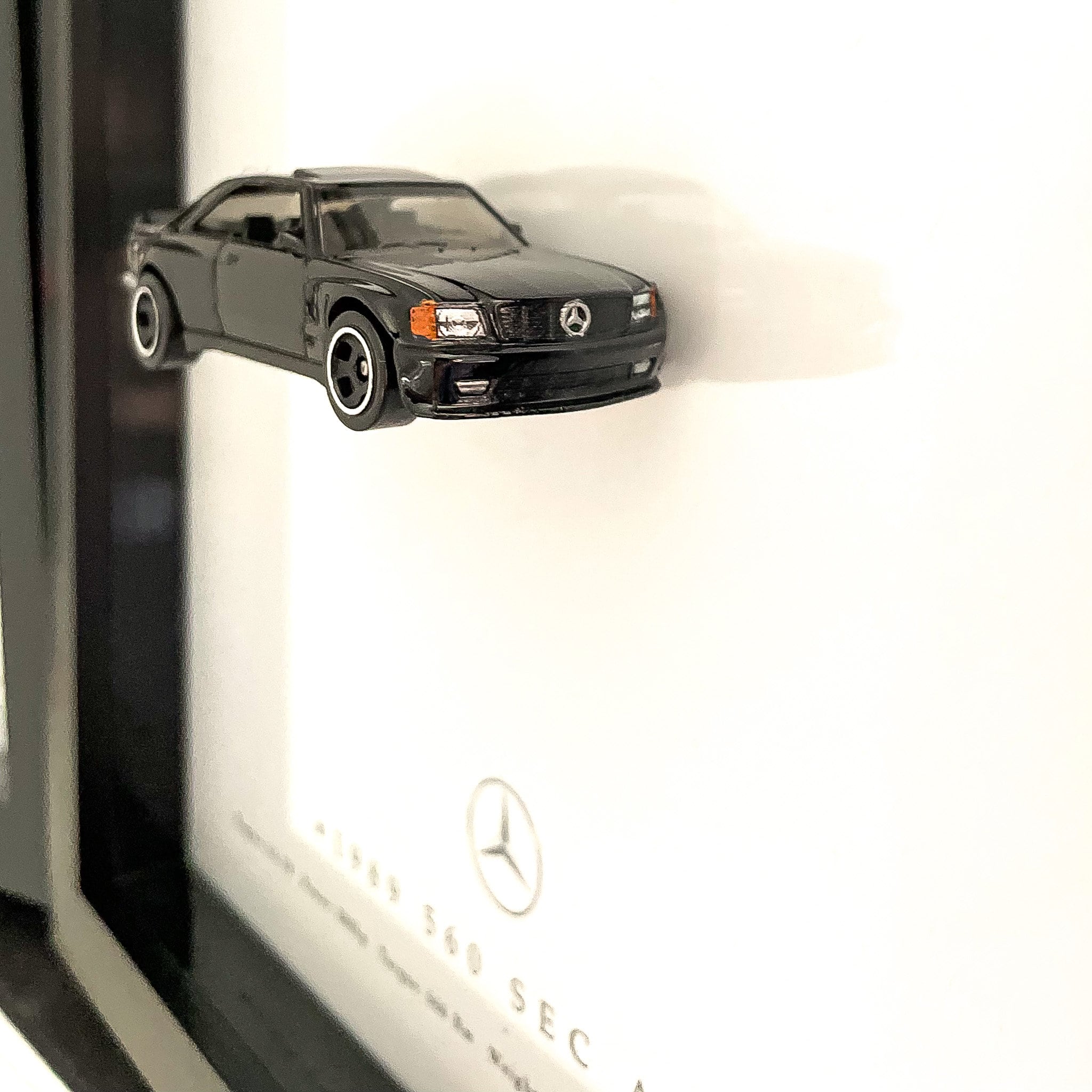 Framed Car Wall Art 1989 Mercedes-benz AMG 3D Model Car Artwork ...