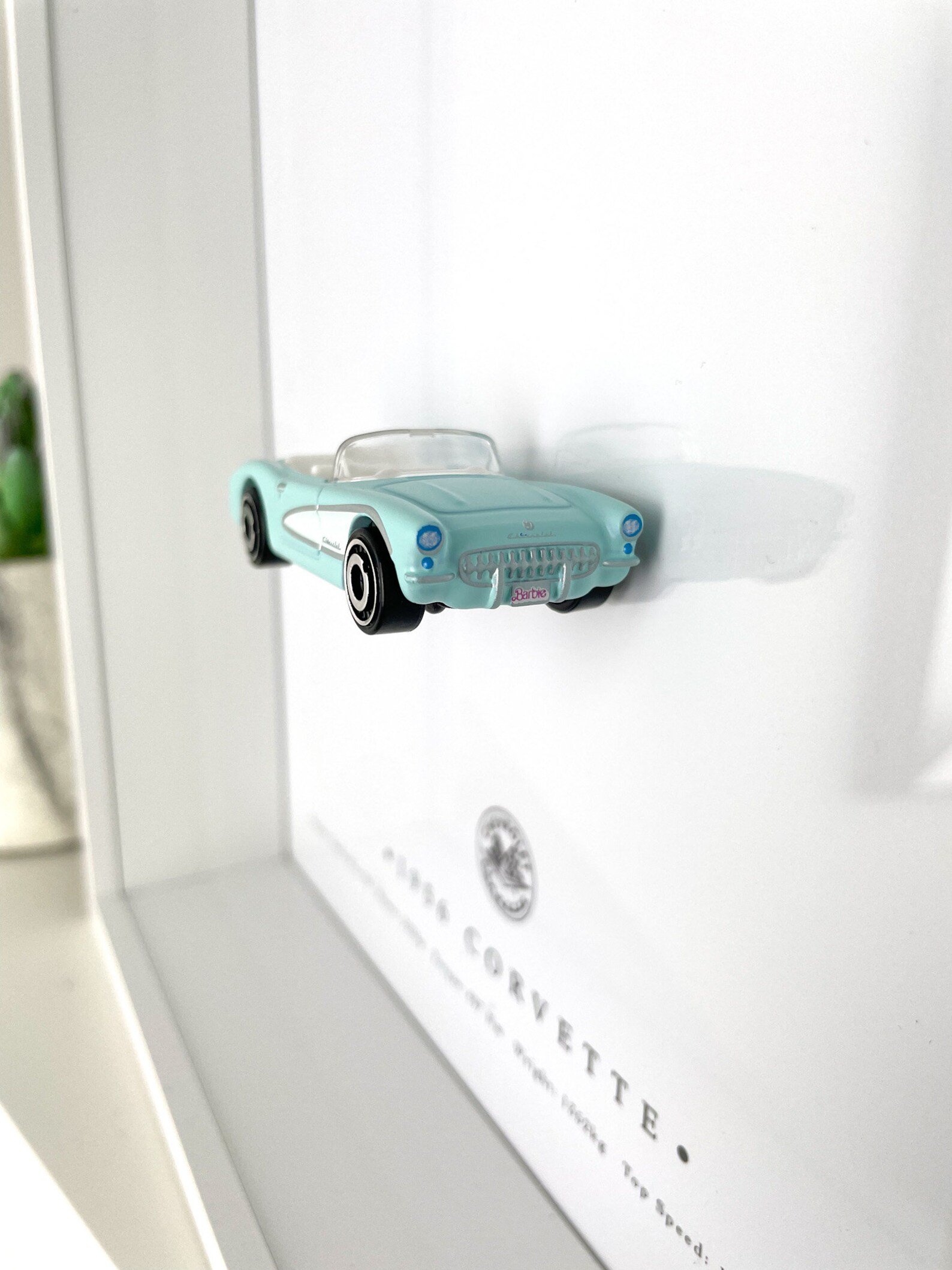 3D Framed Car Wall Art 1956 Corvette Artwork | Classic Automotive Decor ...