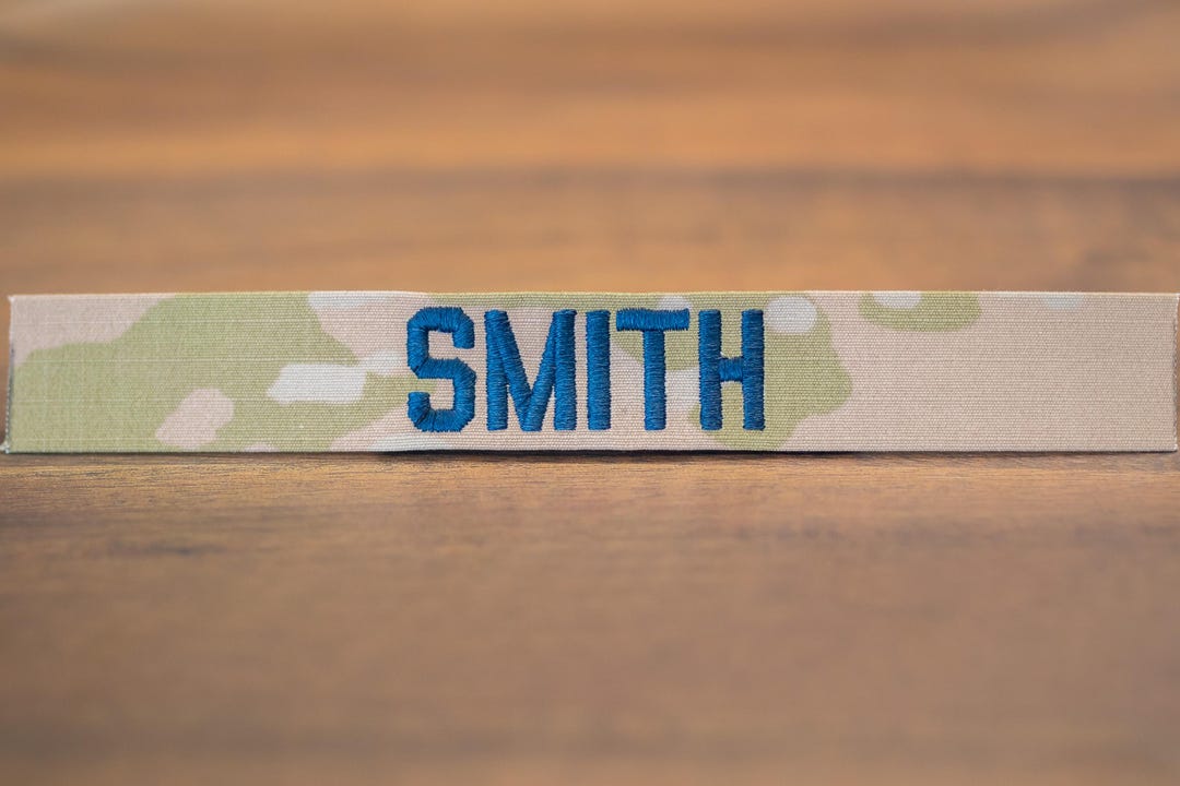 Custom Military Name Tape, Space Force, Sew-on Name Tape, Branch of ...