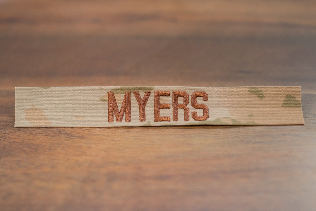 Custom Military Name Tape, Air Force, Sew-on Name Tape, Branch of ...
