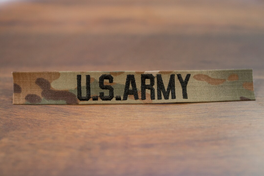 Military Name Tape, Army, Sew-on, Branch of Service, OCP, 7-color - Etsy