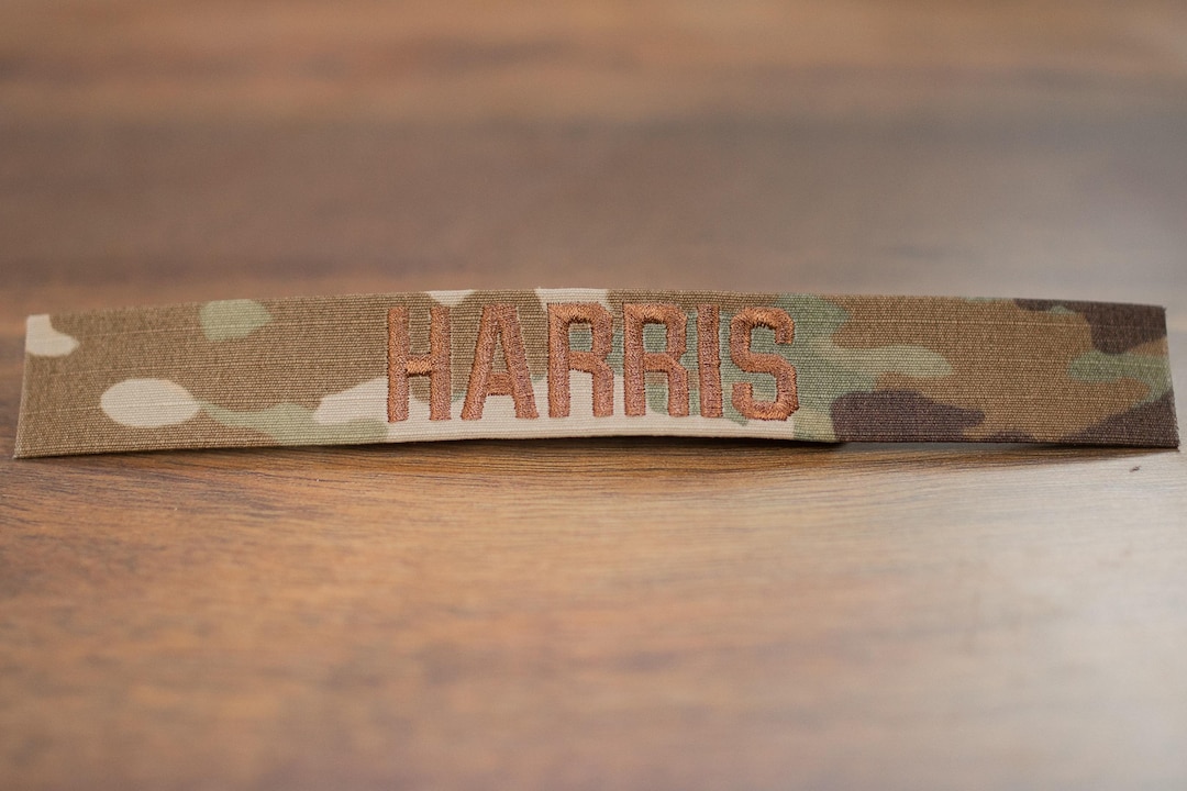 Custom Military Name Tape, Air Force, Sew-on, Branch of Service, 7 ...
