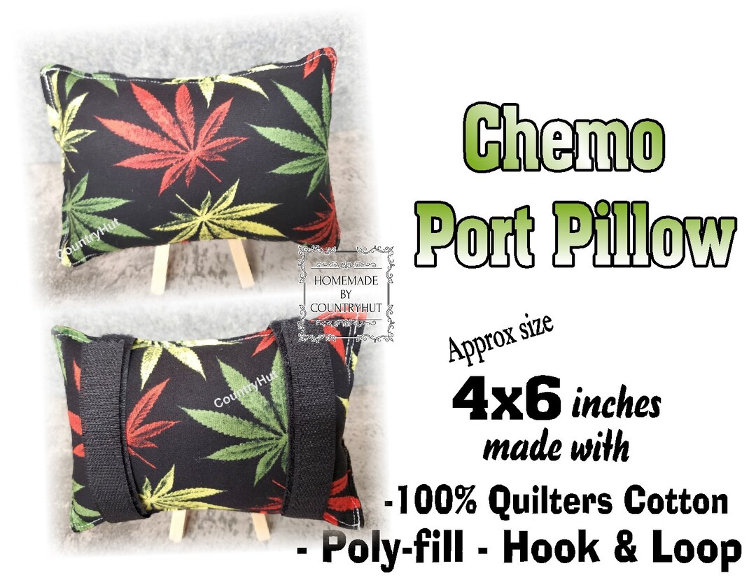Cancer Awareness / PORT-A-CATH Pillow - Seatbelt Cushion Pillow ...