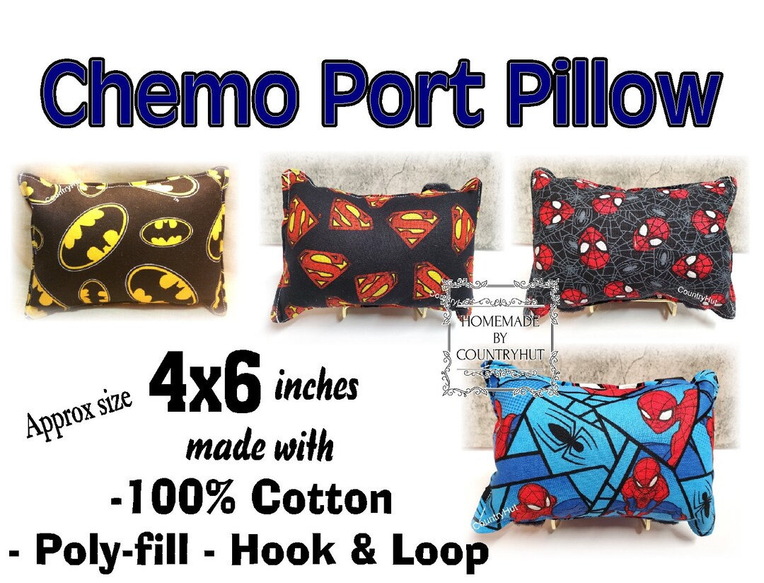 You Pick - Cancer Awareness / Port Pacemaker Pillow / PORT-A-CATH ...