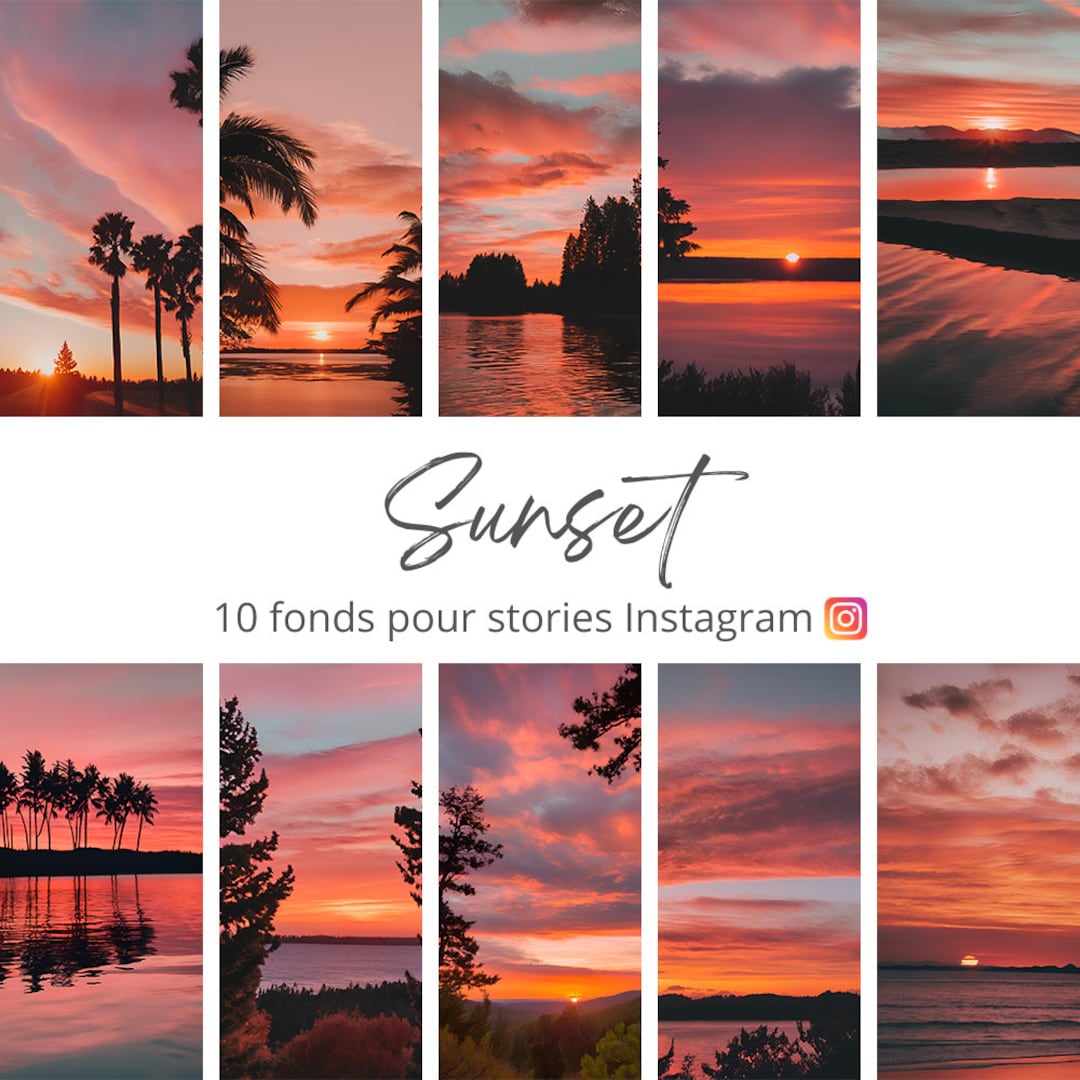 Pack of 10 Backgrounds for Instagram Stories - Etsy