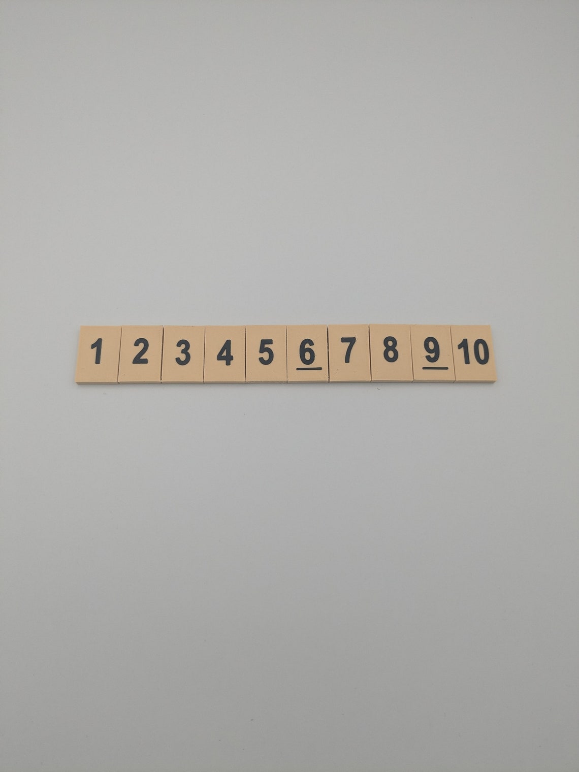 Red and Blue Number Rods and Number Tiles Set - Educational Learning ...