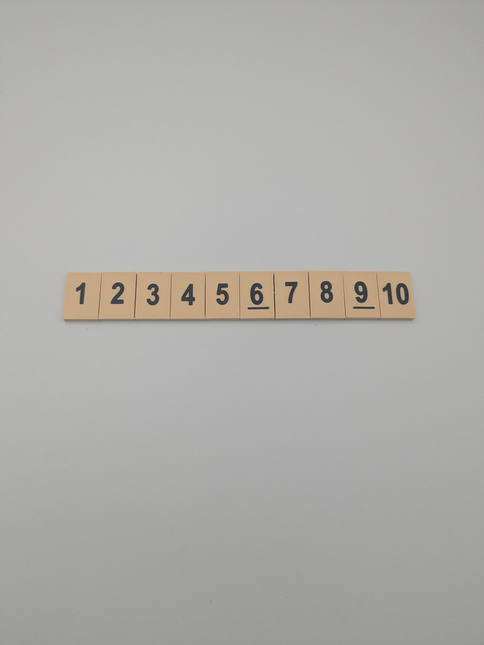 Red and Blue Number Rods and Number Tiles Set - Educational Learning ...