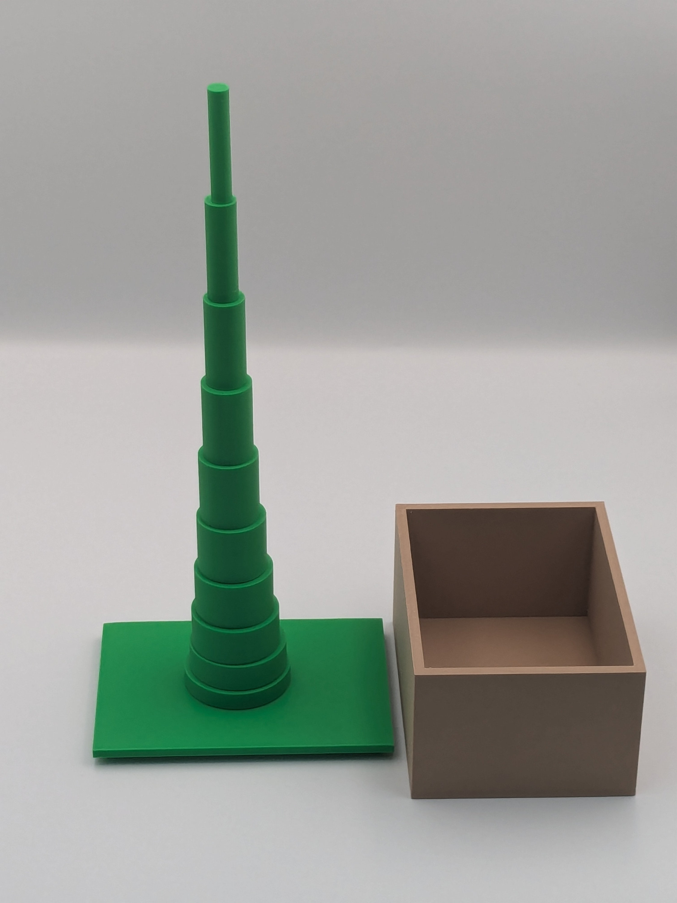 Knobless Cylinders Set With Boxes - Educational Learning Tool - Hands ...