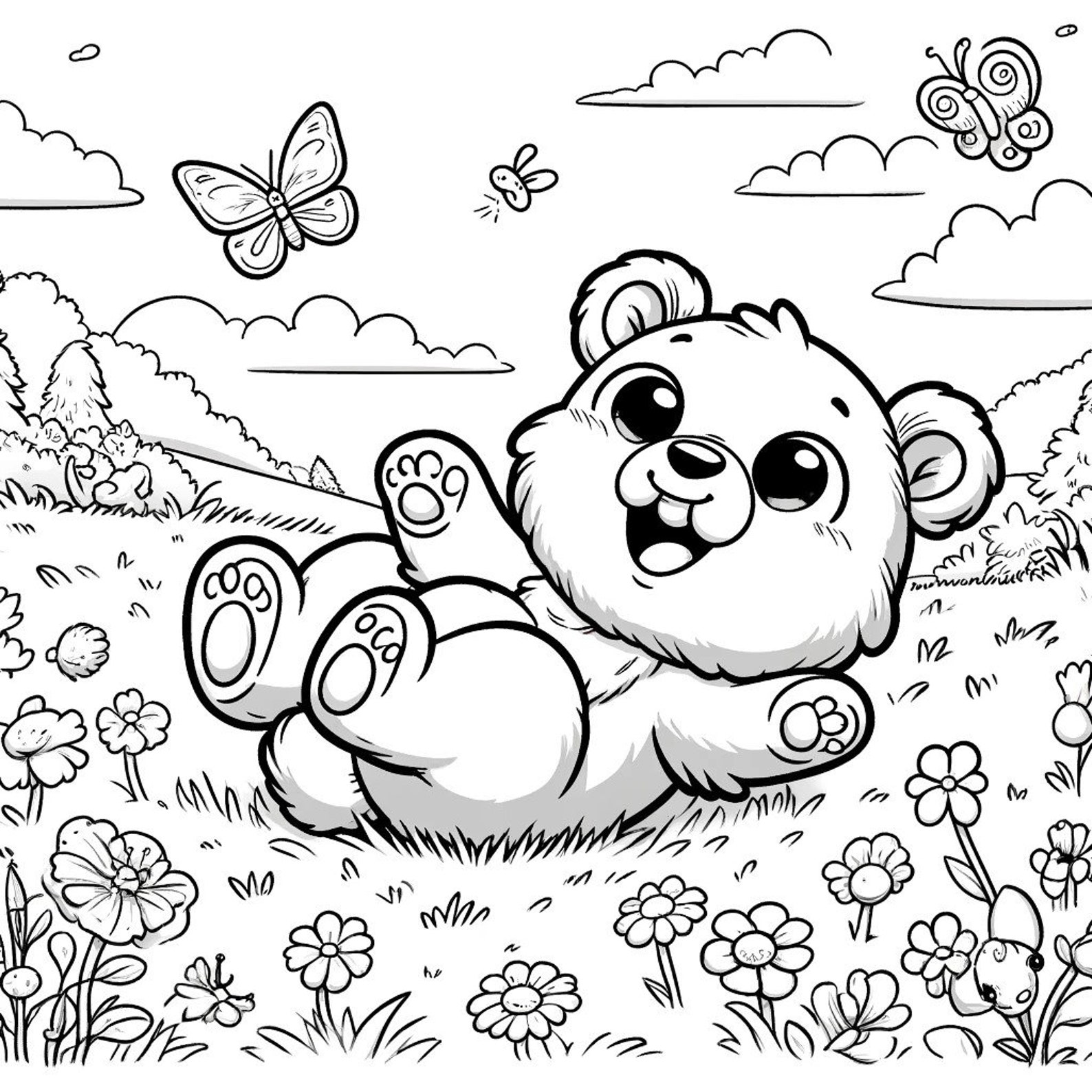 My Animal Coloring Book - Etsy