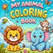 My Animal Coloring Book - Etsy