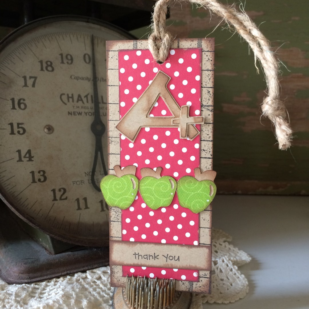 Thank You Teacher Book Mark - Etsy